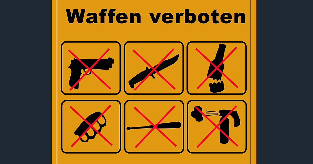 Würzburg: 15 Verstöße gegen Waffenverbot | Radio Charivari Würzburg